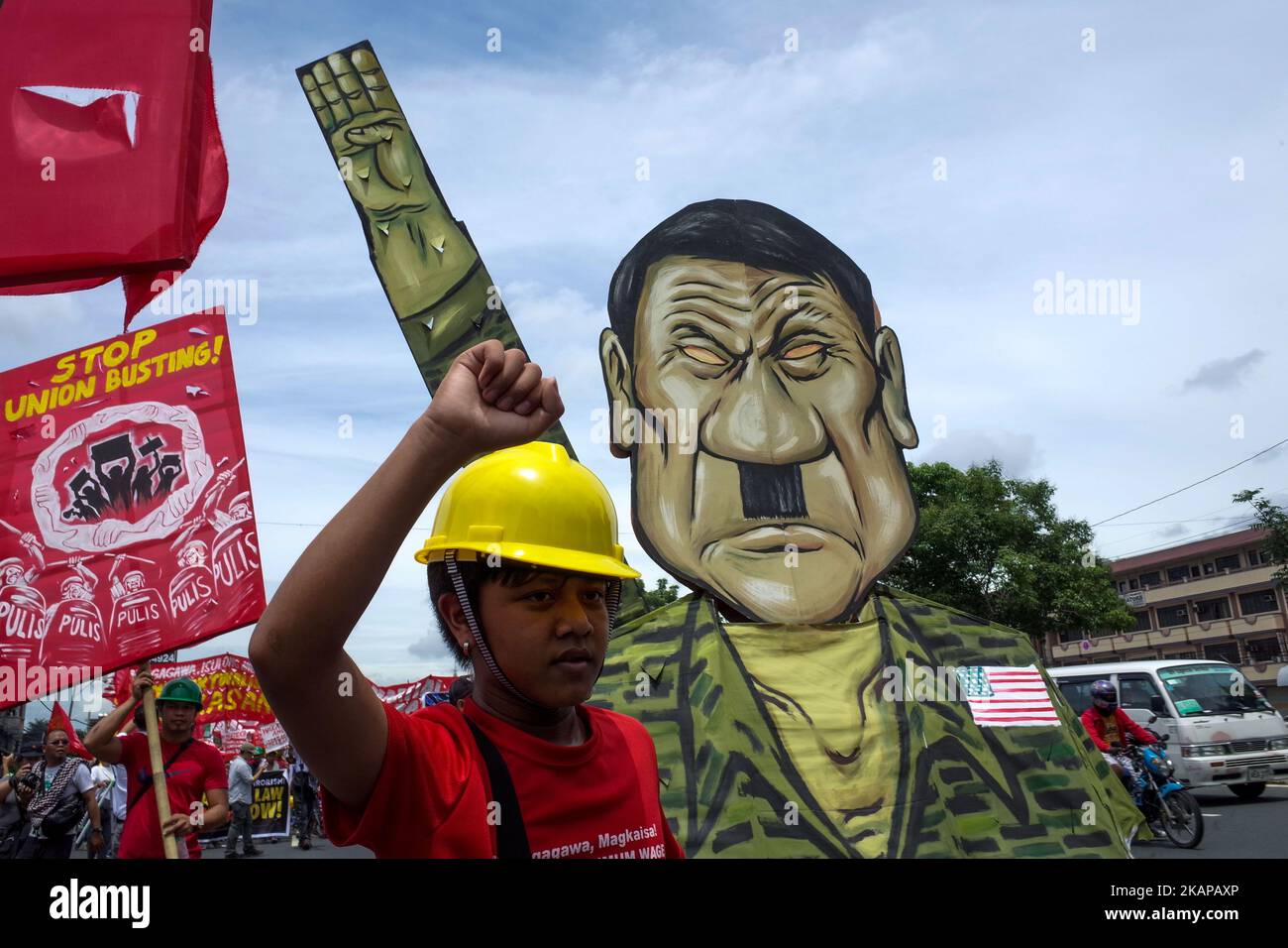 Rodrigo duterte caricature hi-res stock photography and images - Alamy