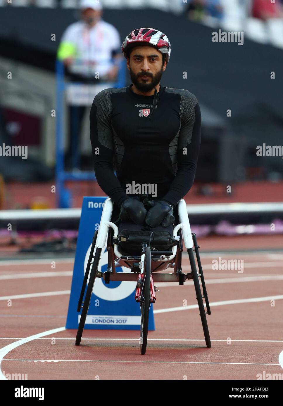 Marcel Hug of Switzerland compete Men's 800m T54 Final during World ...