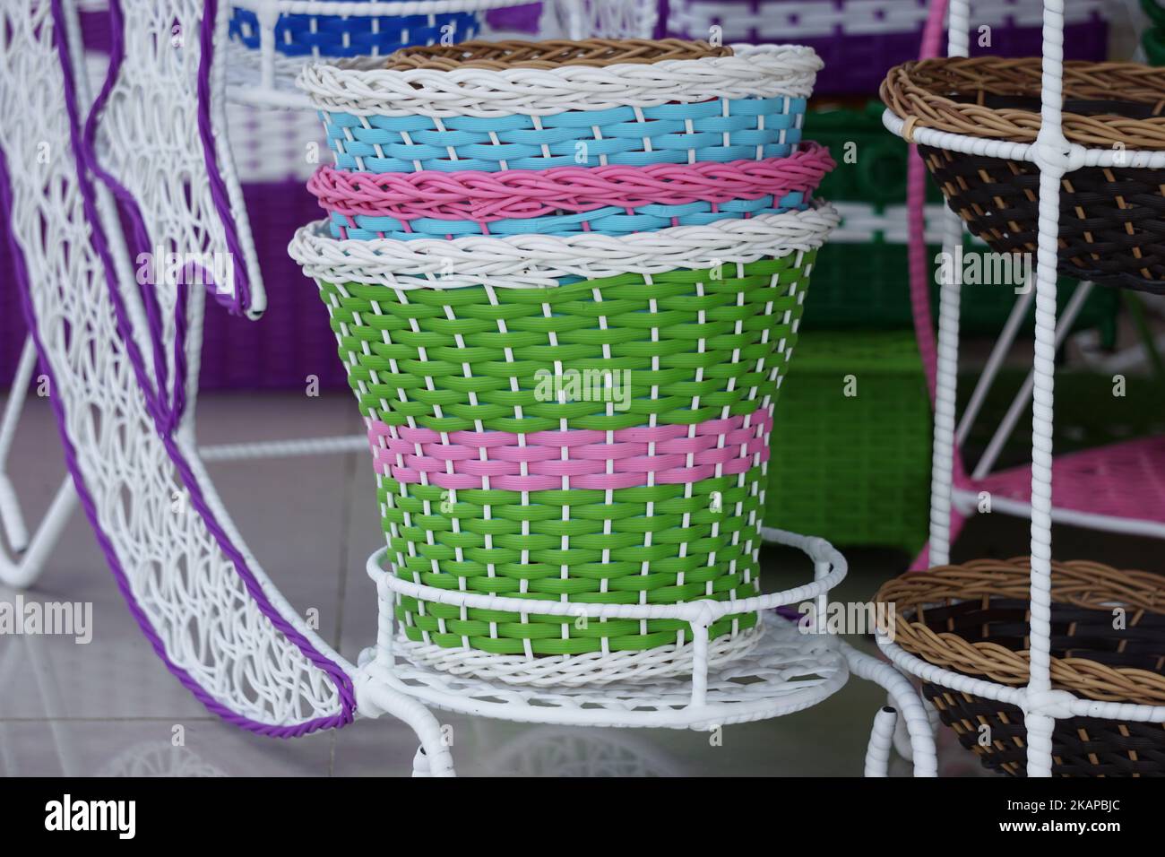 Colorful pot hi-res stock photography and images - Alamy
