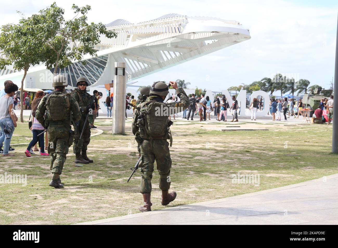 Rio de Janeiro, Brazil, July 29, 2017. Approximately 10,000 military ...