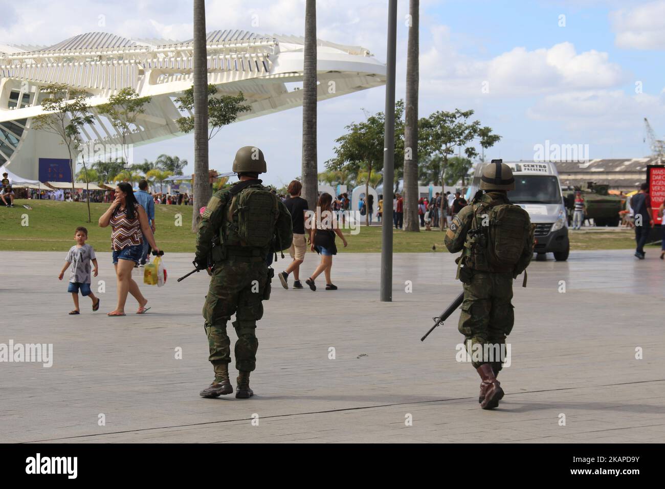Rio de Janeiro, Brazil, July 29, 2017. Approximately 10,000 military ...