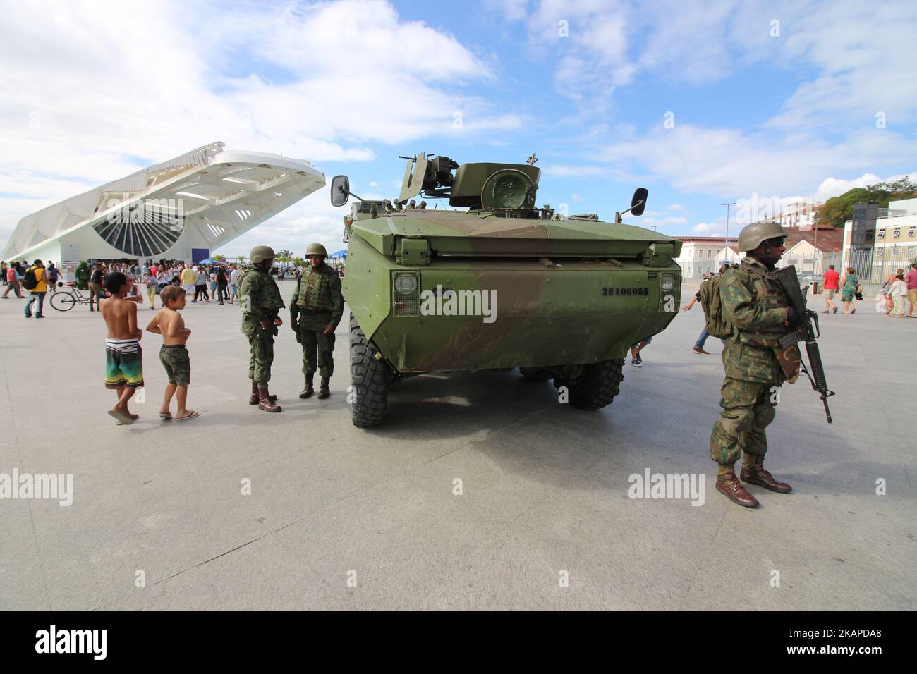 Rio de Janeiro, Brazil, July 29, 2017. Approximately 10,000 military ...