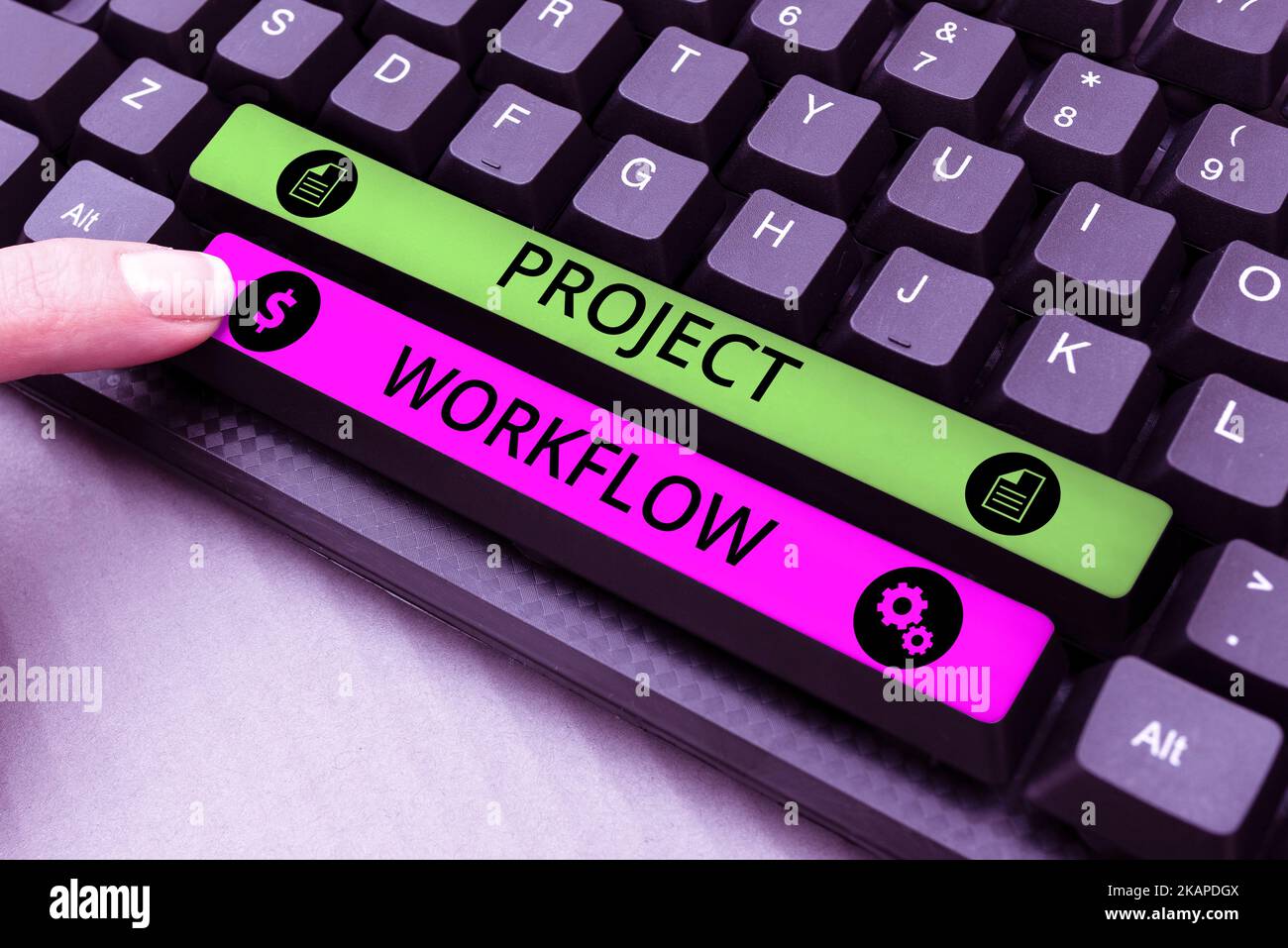 Text showing inspiration Project Workflow. Word Written on evaluate ... Text showing inspiration Project Workflow. Word Written on evaluate ...