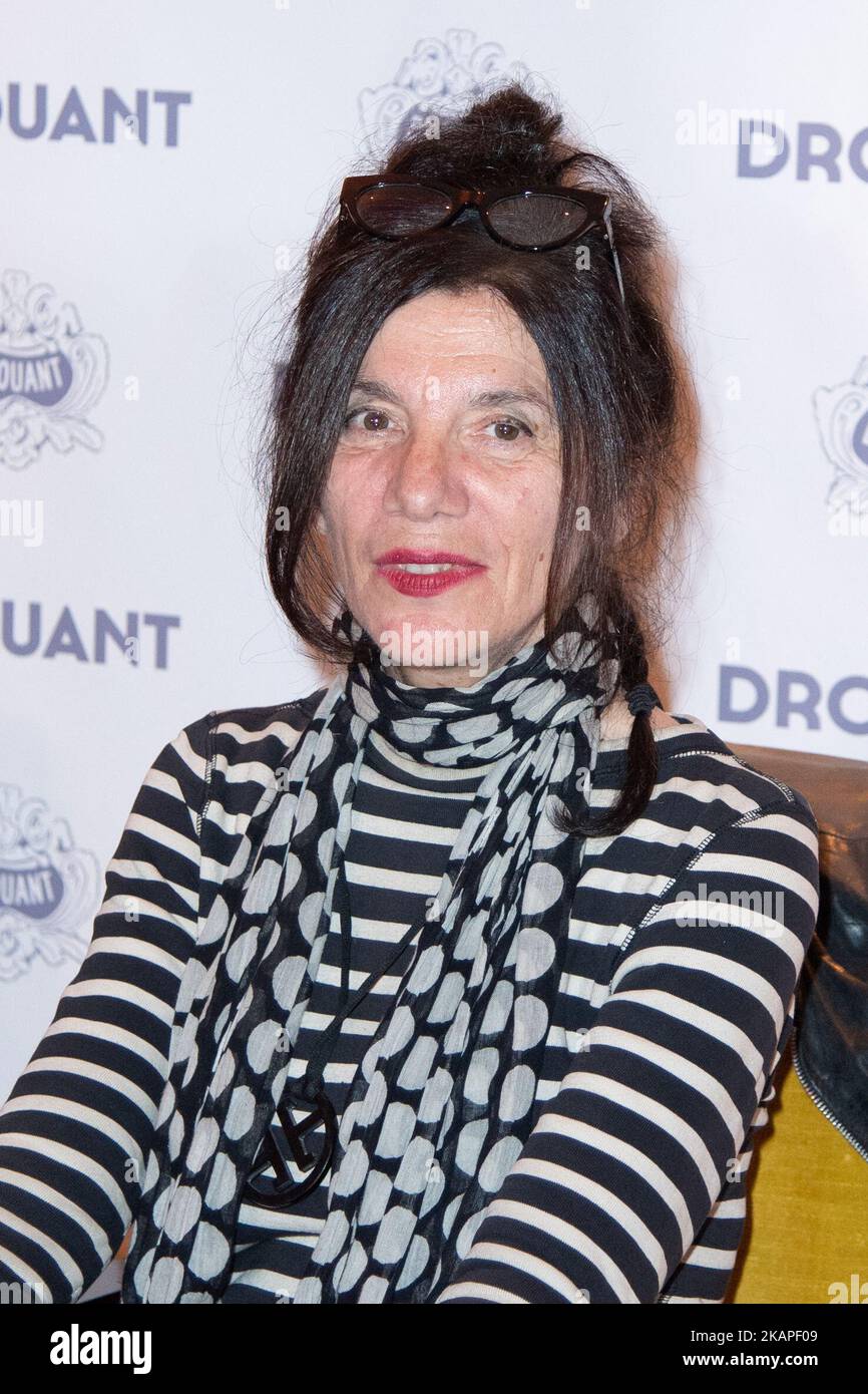 Brigitte Giraud poses for the press after being awarded with the Prix ...