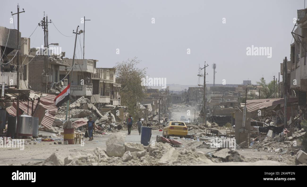 The fighting is coming to an end in West Mosul with large parts of the ...