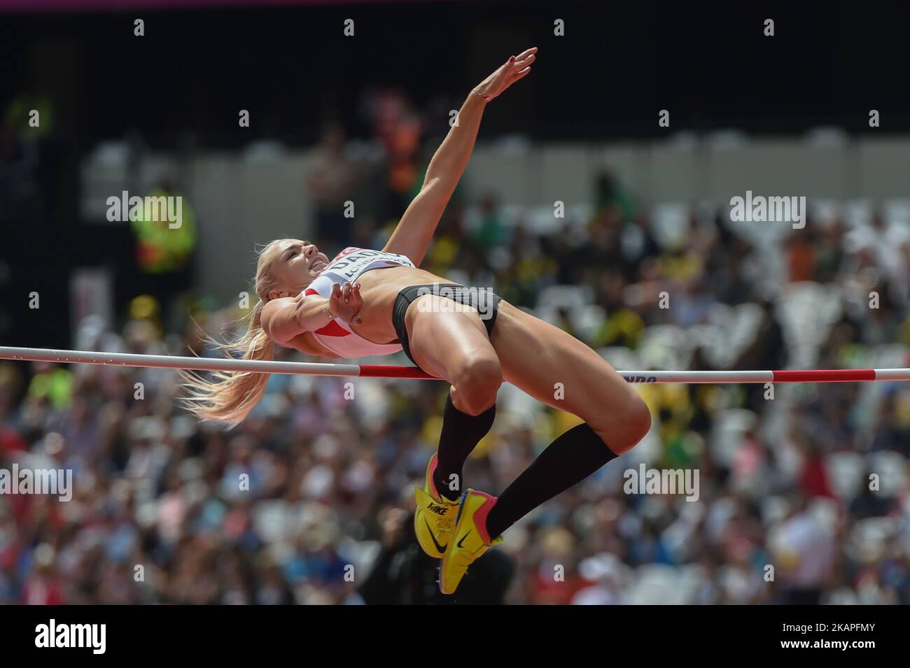 Ivona DADIC, Austria, at Highjump, Heptathlon, at London Stadium in ...