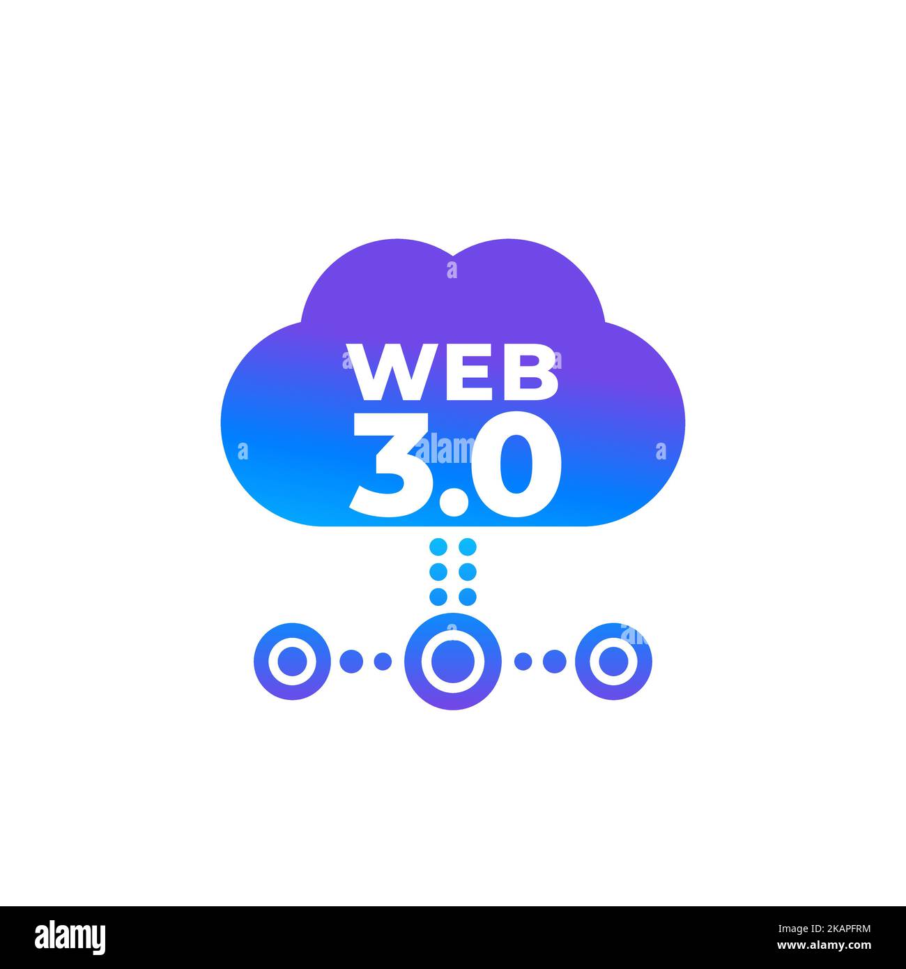 Web 3 0 vector icon hi-res stock photography and images - Alamy