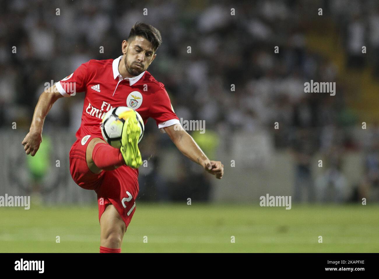 Benfica's Portuguese midfielder Pizzi during the Candido Oliveira Super ...