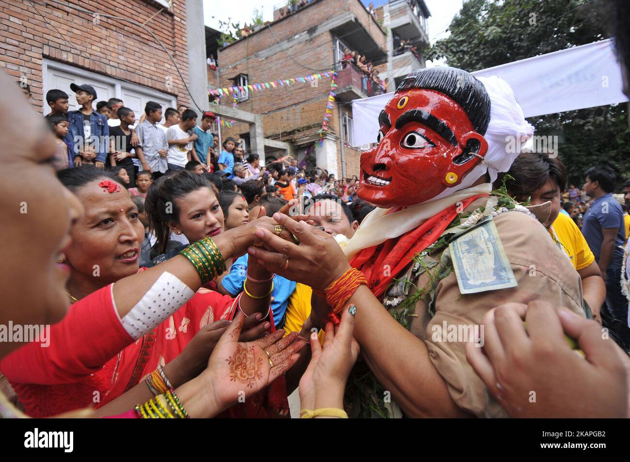 Gai jatra dance hi-res stock photography and images - Alamy