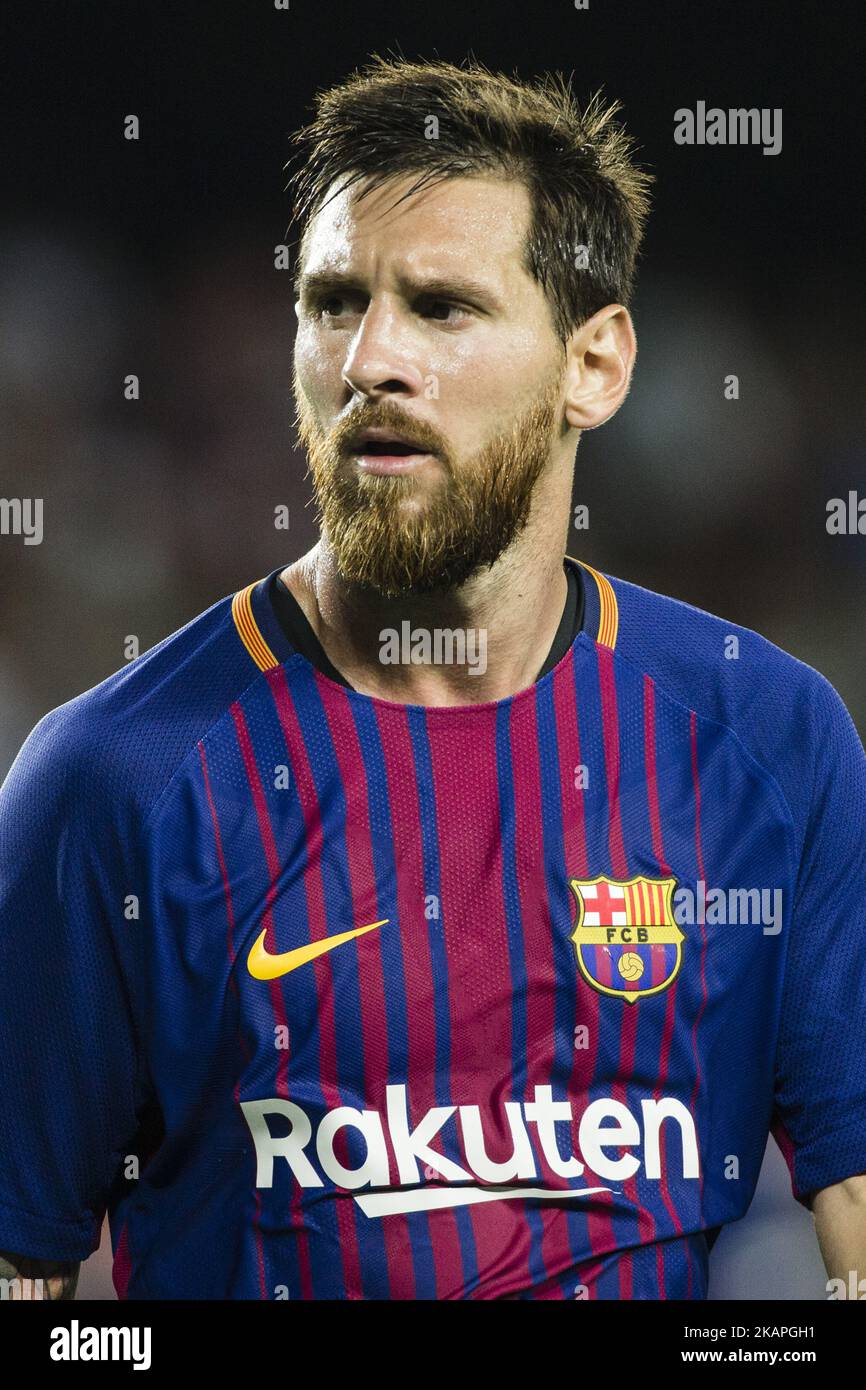 10 Leo Messi from Argentina of FC Barcelona during the Joan Gamper ...