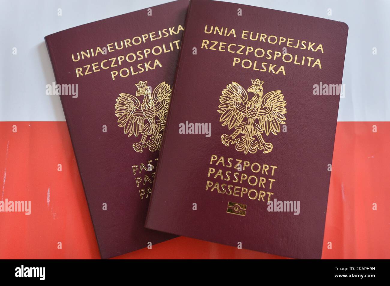 Polish passport interior hi-res stock photography and images - Alamy
