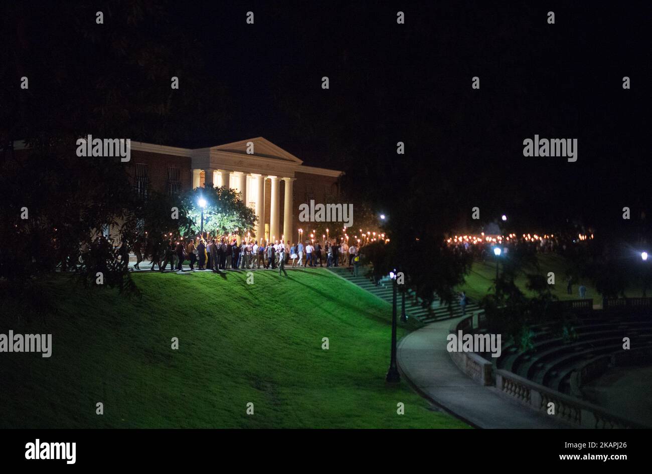Tiki torches in charlottesville hi-res stock photography and images - Alamy