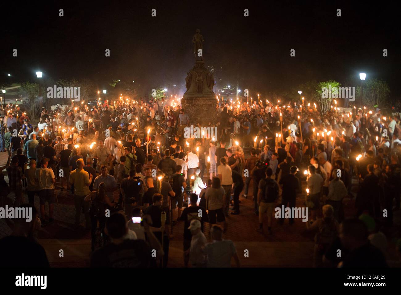 Charlottesville torches hi-res stock photography and images - Alamy