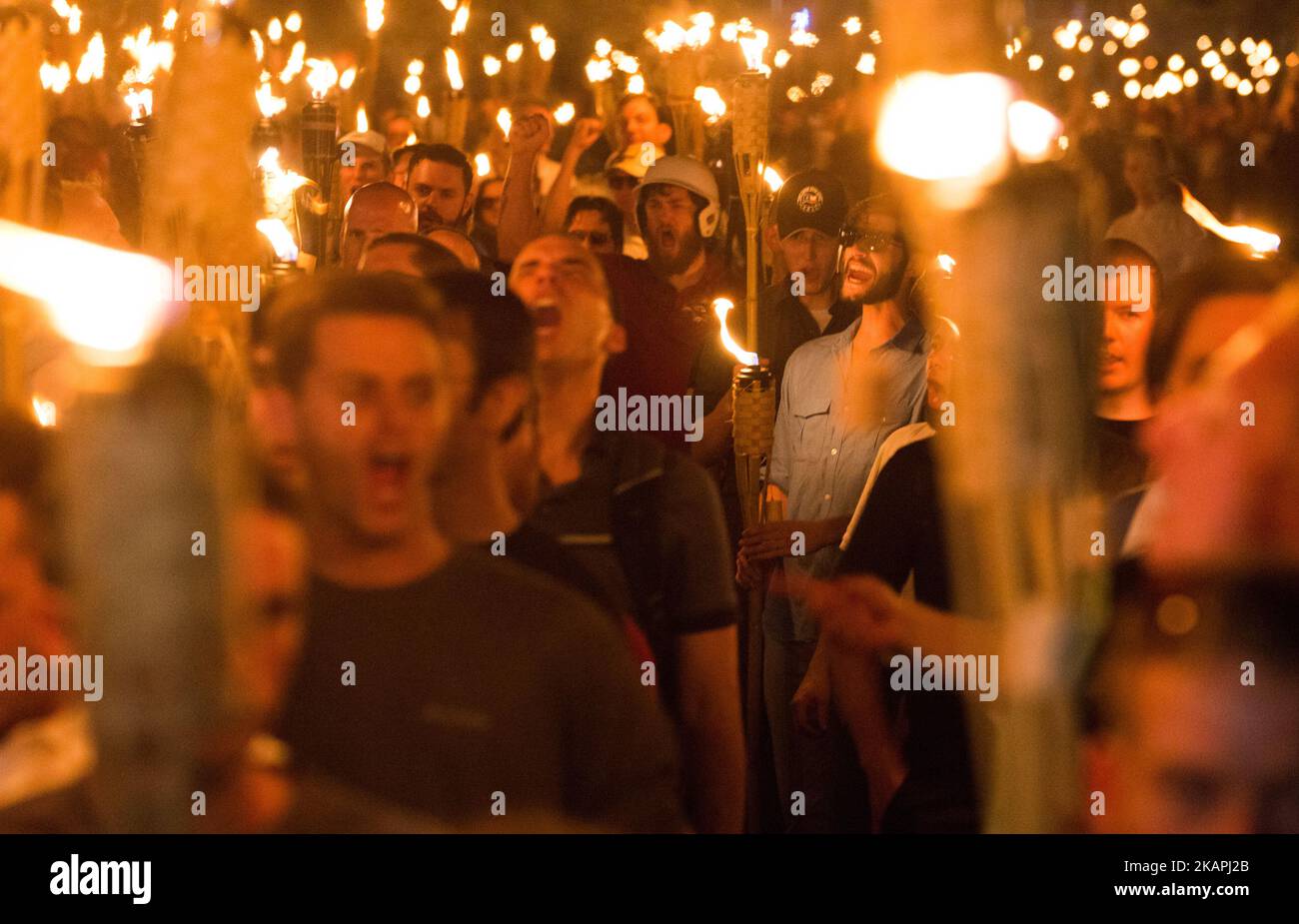 Tiki torches in charlottesville hi-res stock photography and images - Alamy