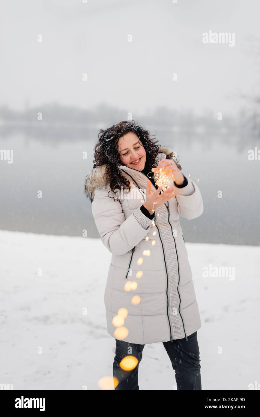 Hair garland hi-res stock photography and images - Alamy