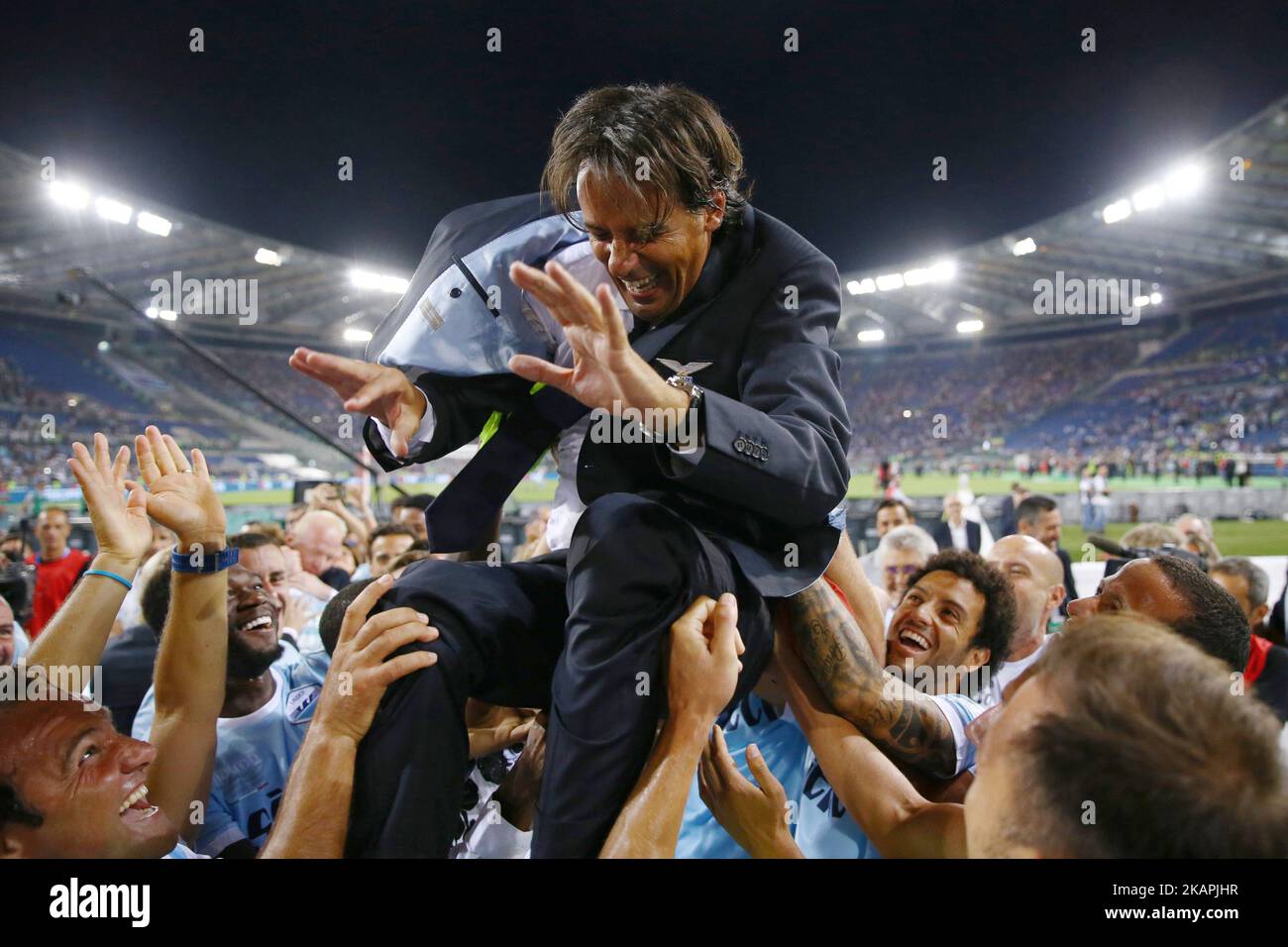 Simone inzaghi supercoppa hi-res stock photography and images - Alamy