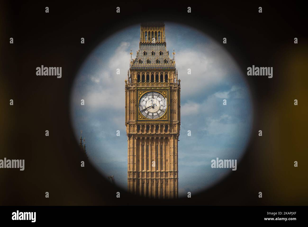 Elizabeth Tower, known as 'Big Ben' is pictured in London on August 14 ...