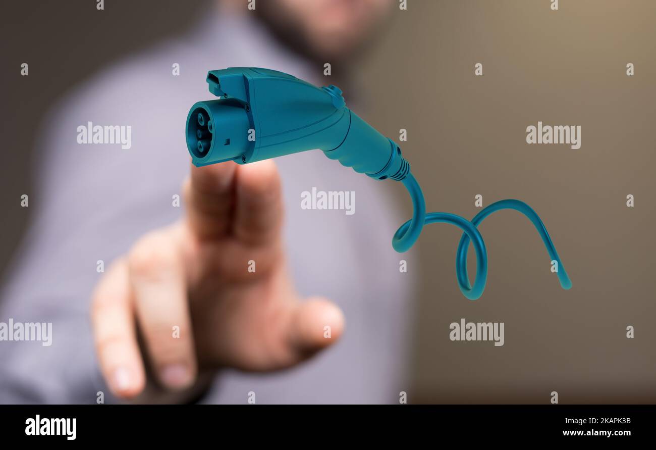 Man touching house car hi-res stock photography and images - Alamy