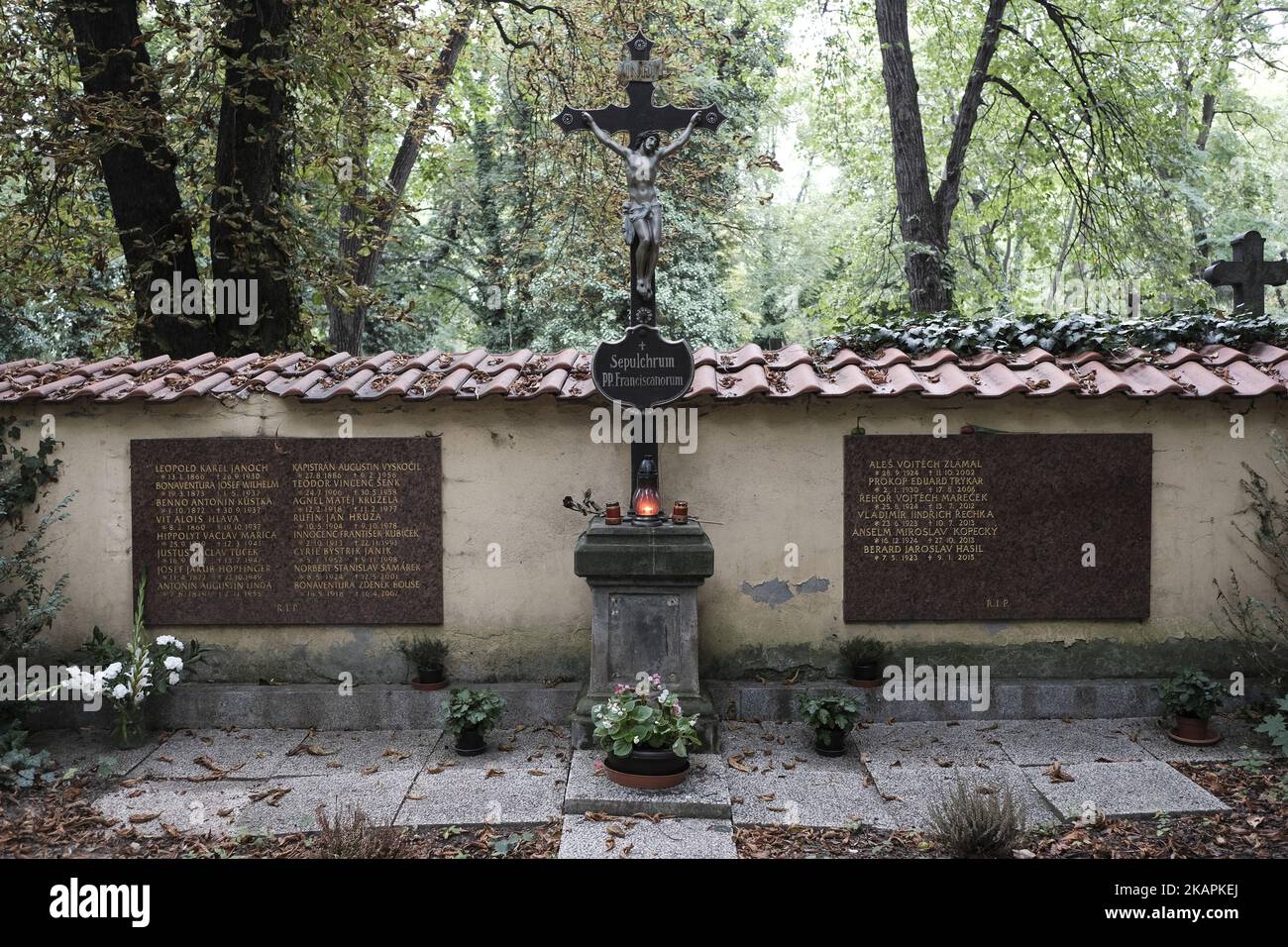 The Olsany Cemetery is the largest cemetery in the city of Prague, was ...