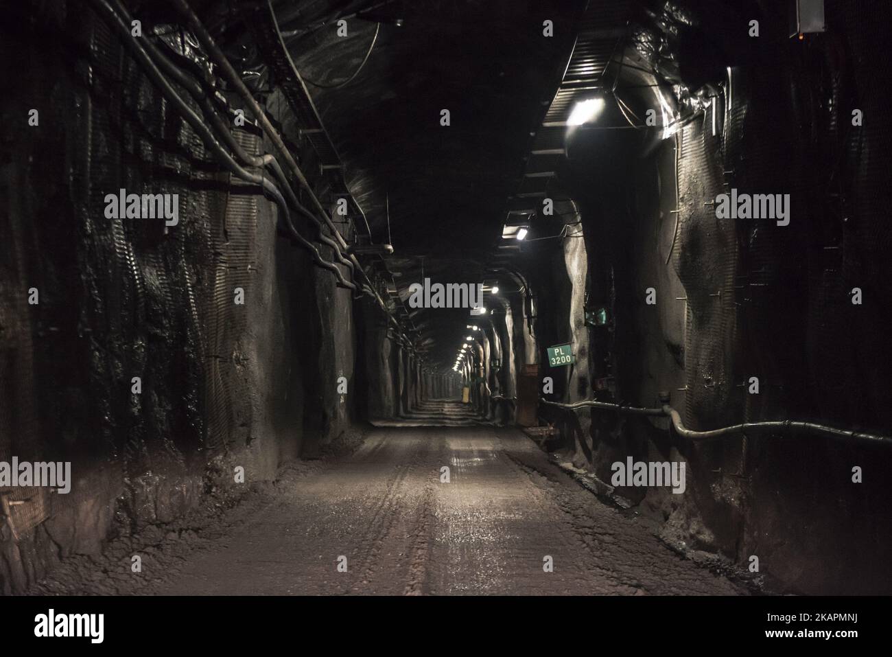 The access tunnel of Posiva's spent nuclear fuel repository ONKALO in ...