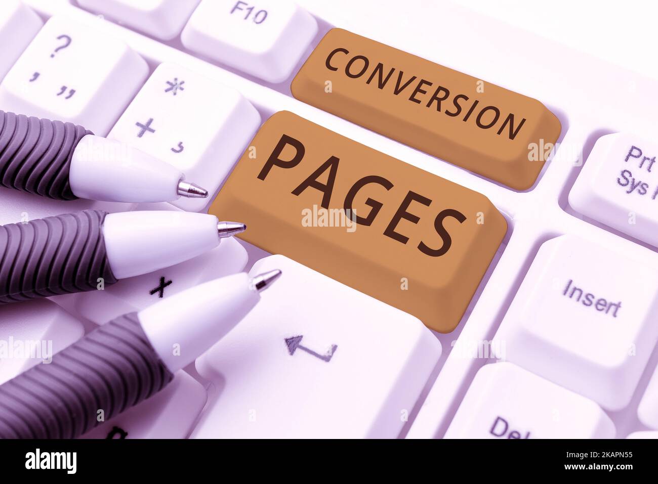 Inspiration showing sign Conversion Pages. Business showcase official ...