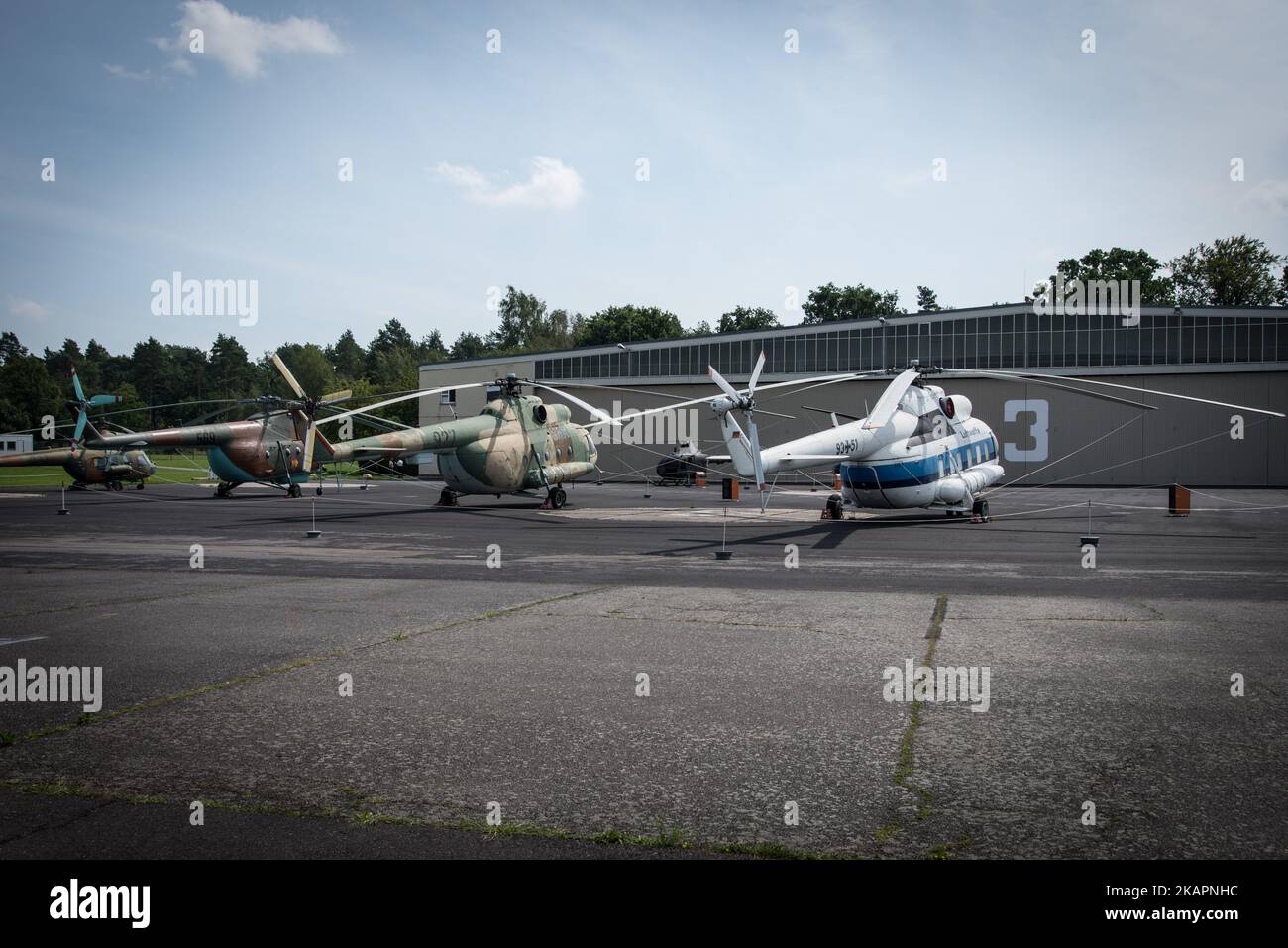 Berlin, Germany - August 17, 2017 - The airport was built in 1934-35 ...
