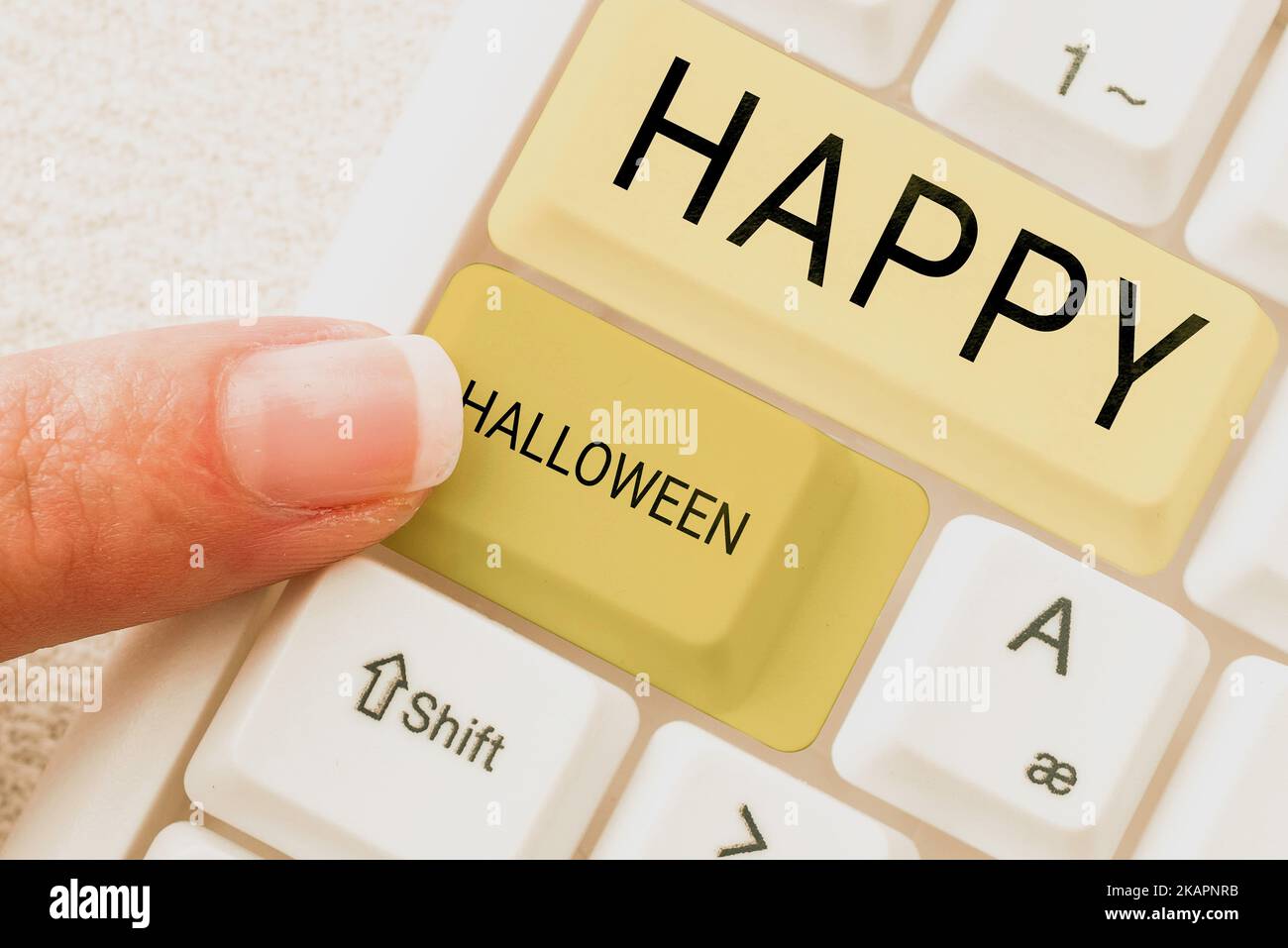 Handwriting text Happy Halloween. Word Written on a day related with ...