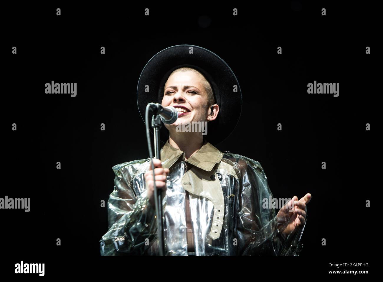 The dutch singer Kovacs performing live at Lowlands Festival 2017 ...