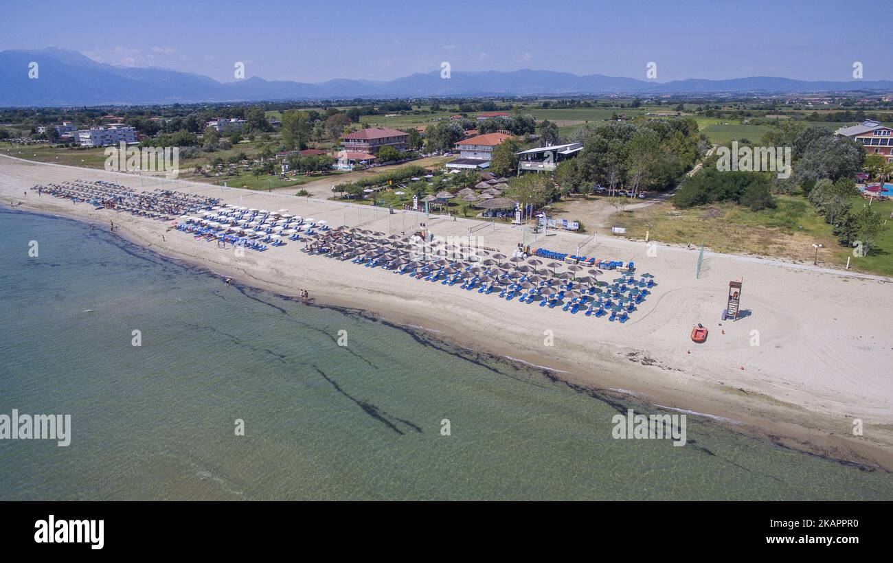 Drone flying on desert beach hi-res stock photography and images - Alamy