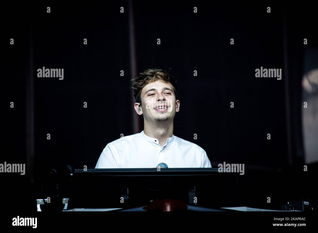 The australian deejay and producer Flume performing live at Lowlands ...