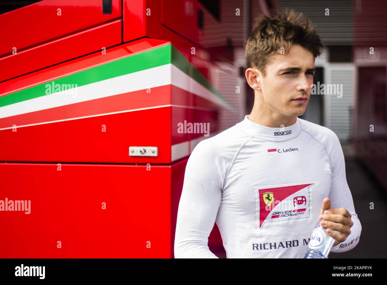 01 LECLERC Charles from Monaco of Prema Racing Ferrari driver academy ...