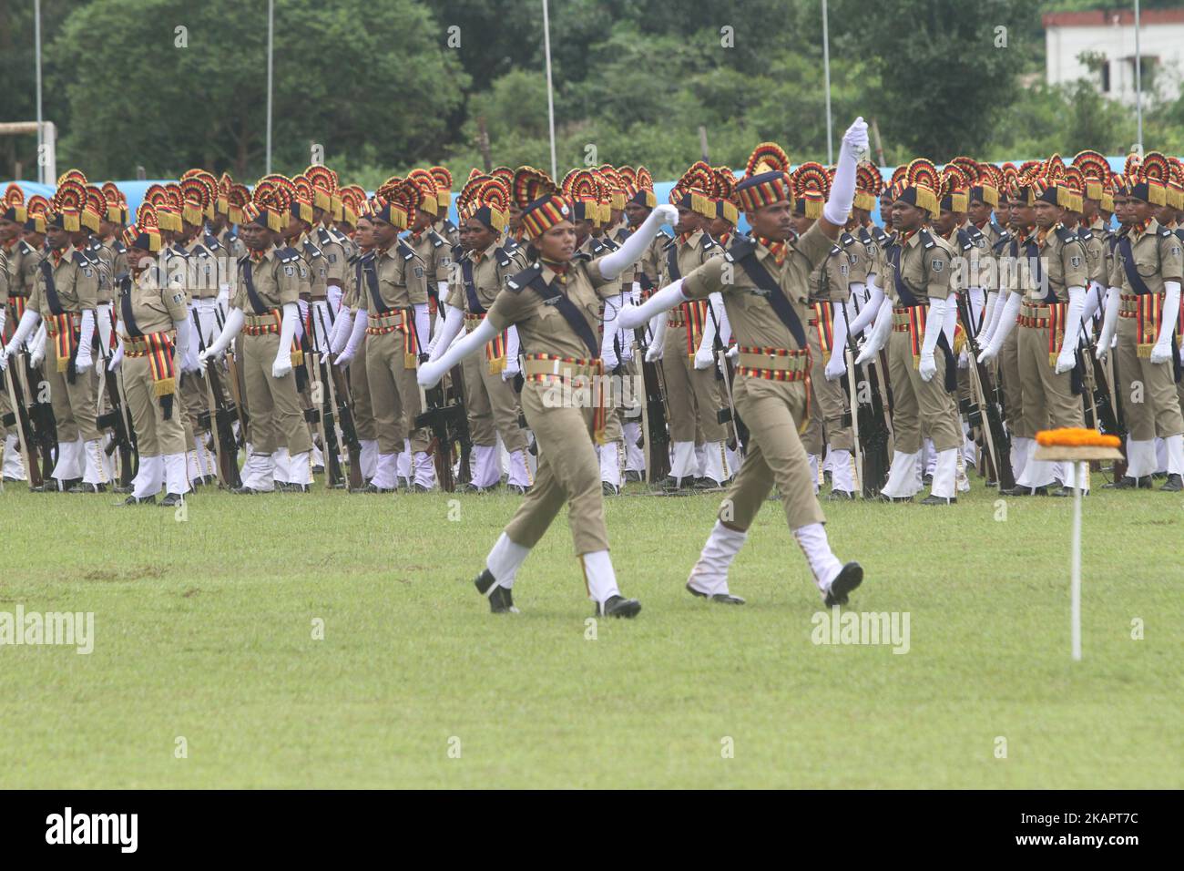 Newly recruited constables of the first batch State Industrial Security ...