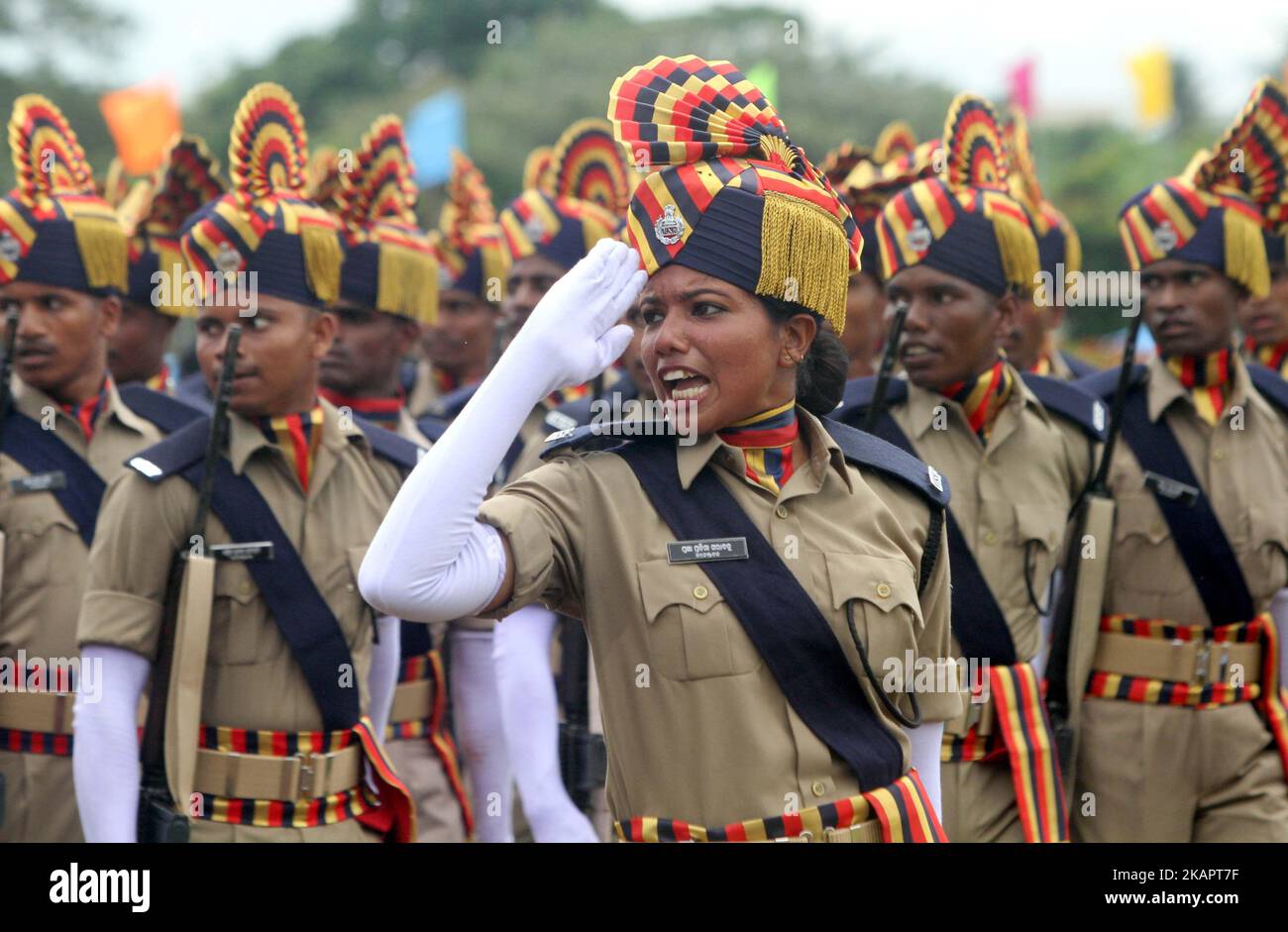 Newly recruited constables of the first batch State Industrial Security ...