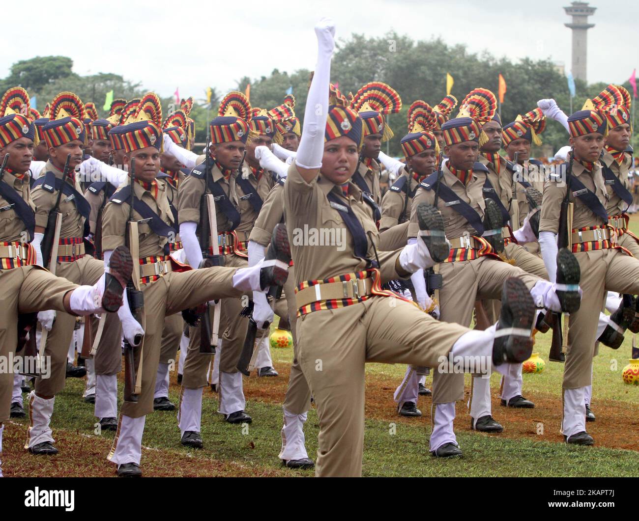 Newly recruited constables of the first batch State Industrial Security ...