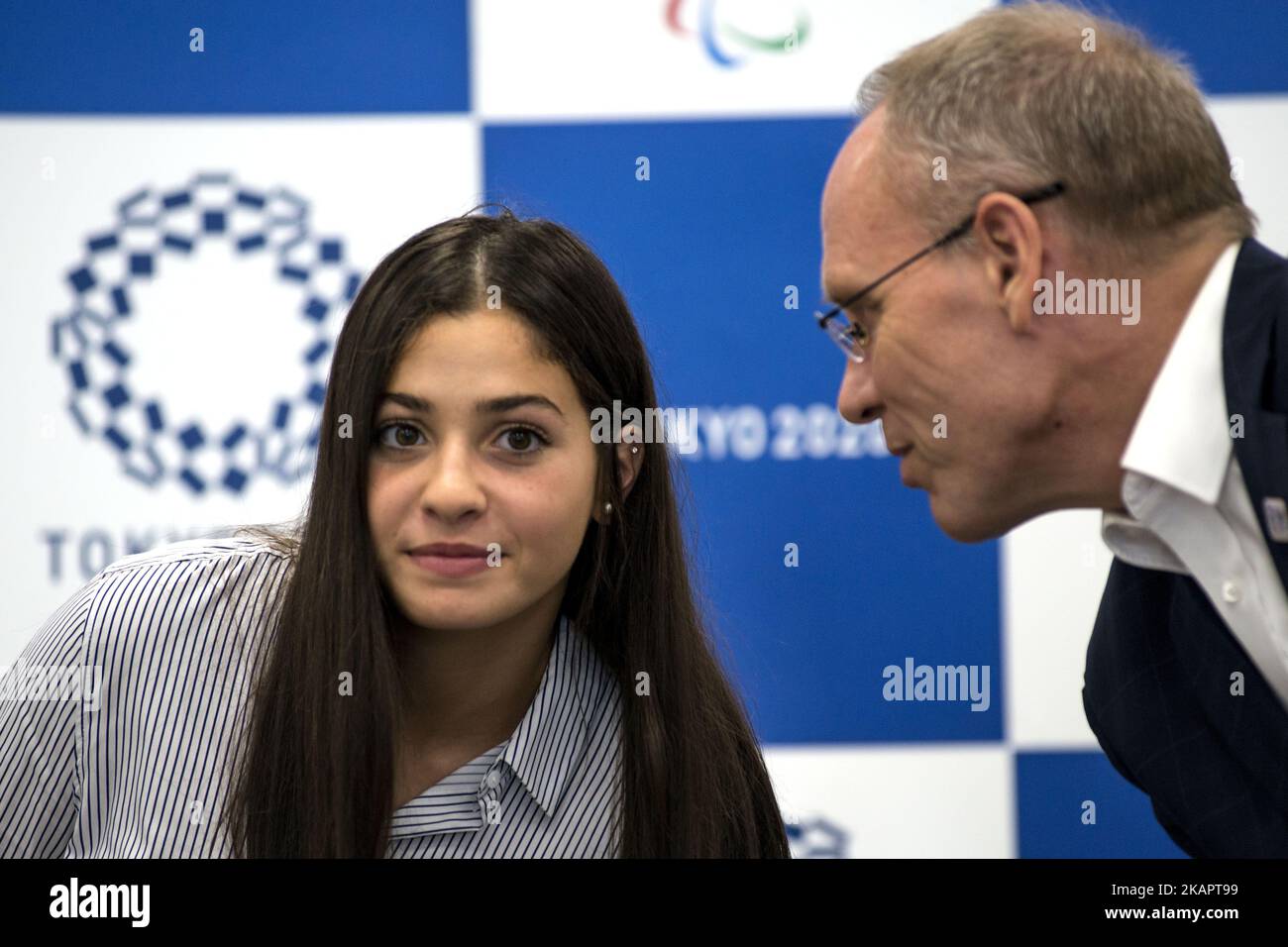 Yusra Mardini, a 19 year-old Syrian swimmer who competed at the Rio ...