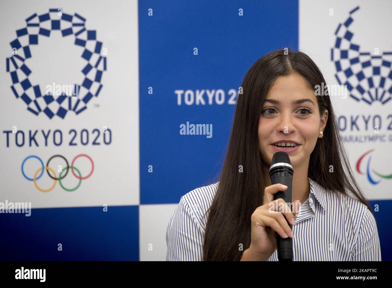 Yusra Mardini, a 19 year-old Syrian swimmer who competed at the Rio ...