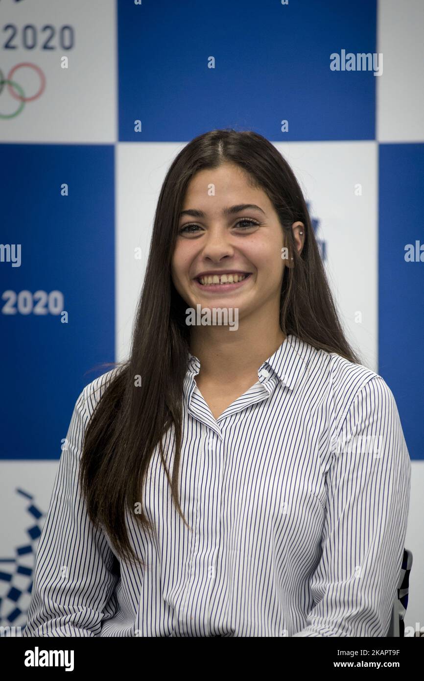 Yusra Mardini, a 19 year-old Syrian swimmer who competed at the Rio ...