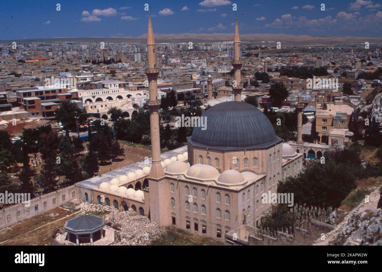 Turkey: The Mosque of Urfa city and the skyline Stock Photo - Alamy