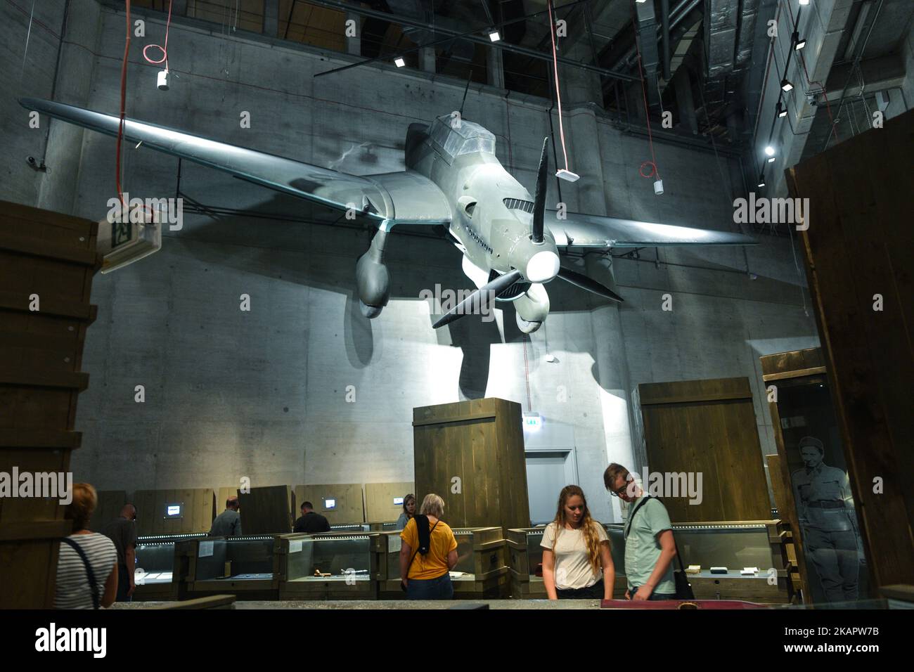 A view of the Museum of the Second World War in Gdansk, a two days ...