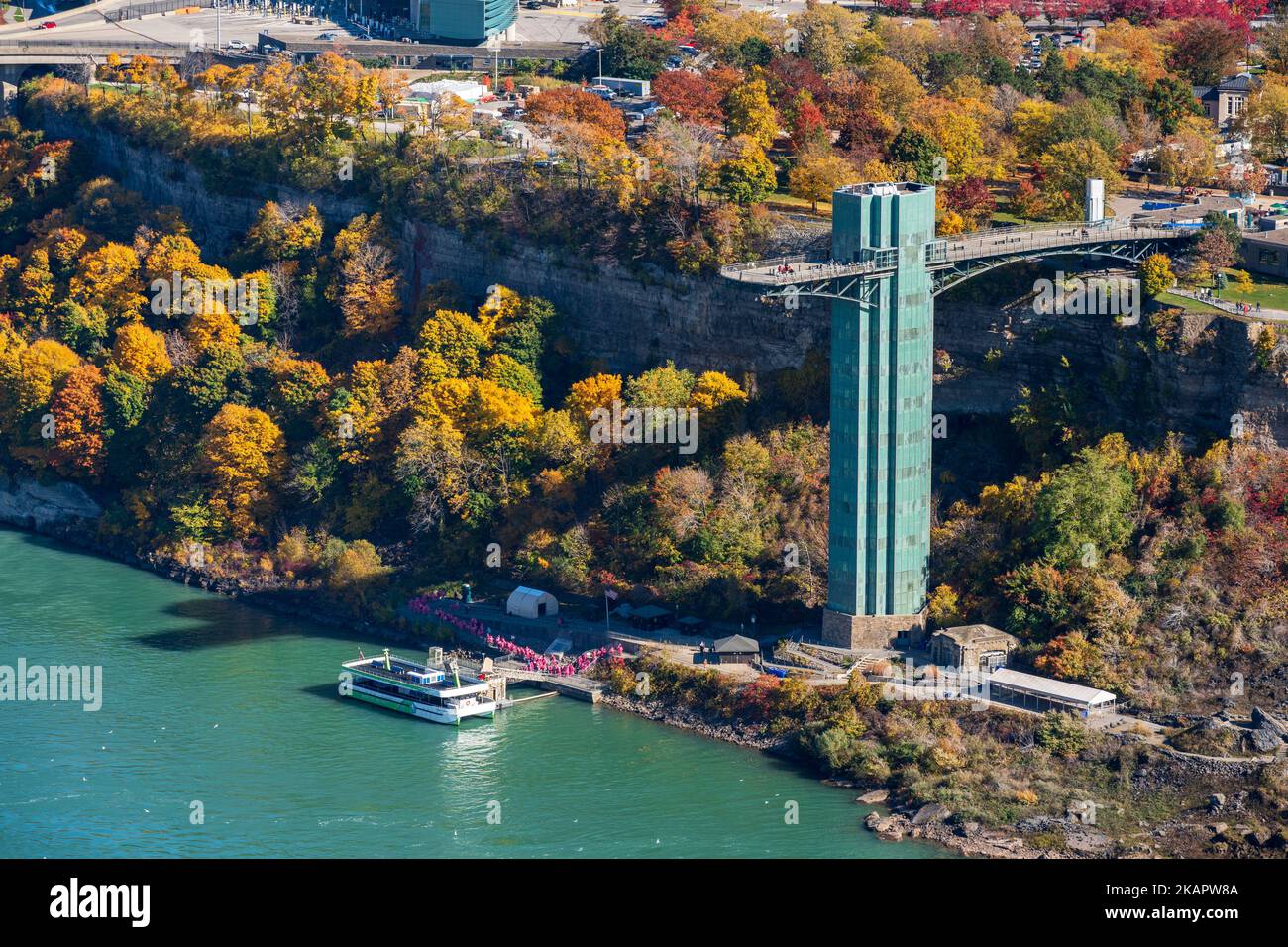 Niagara Falls City, Ontario, Canada - October 27 2022 : Maid of the ...