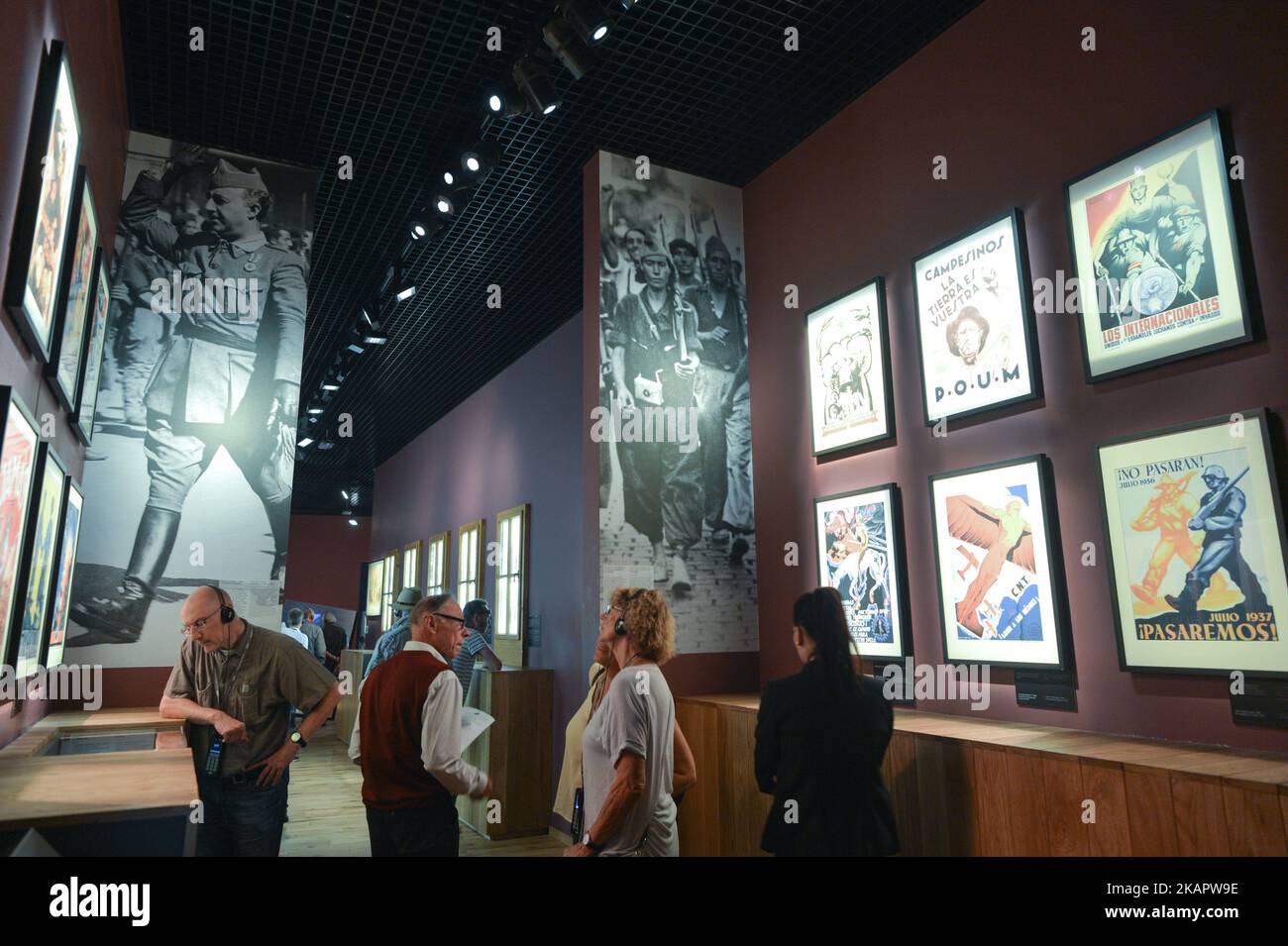 A view of the Museum of the Second World War in Gdansk, a two days ...