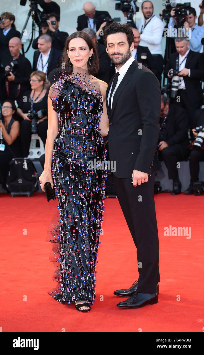 Rebecca Hall and Morgan Spector walks the red carpet ahead of the ...