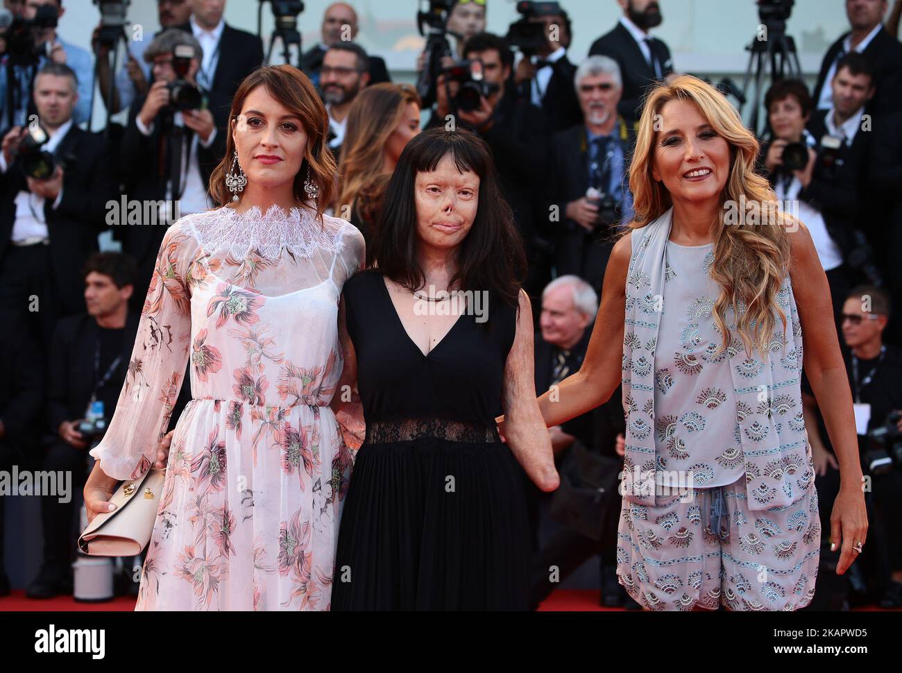 Jo Squillo, Valentina Pitzalis and Francesca Carollo walks the red ...