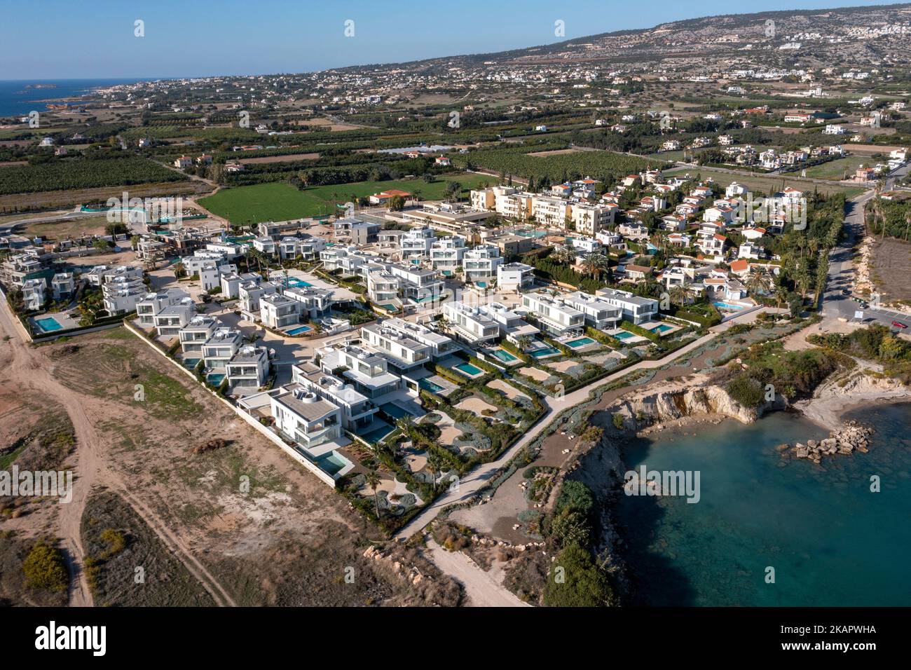 Coral sea villas paphos hi-res stock photography and images - Alamy