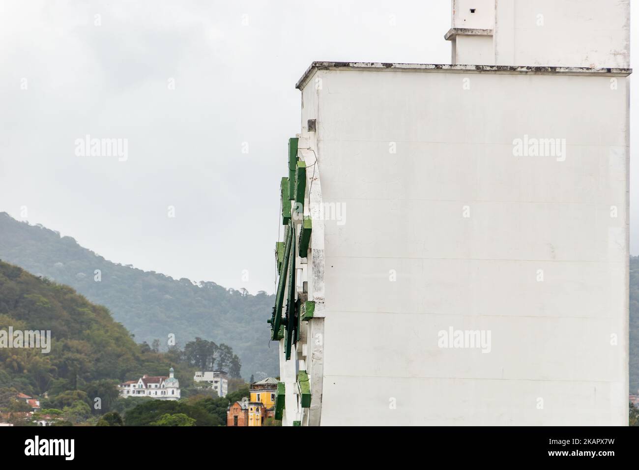 Mesbla building clock in downtown Rio de Janeiro, Brazil - September 11 ...