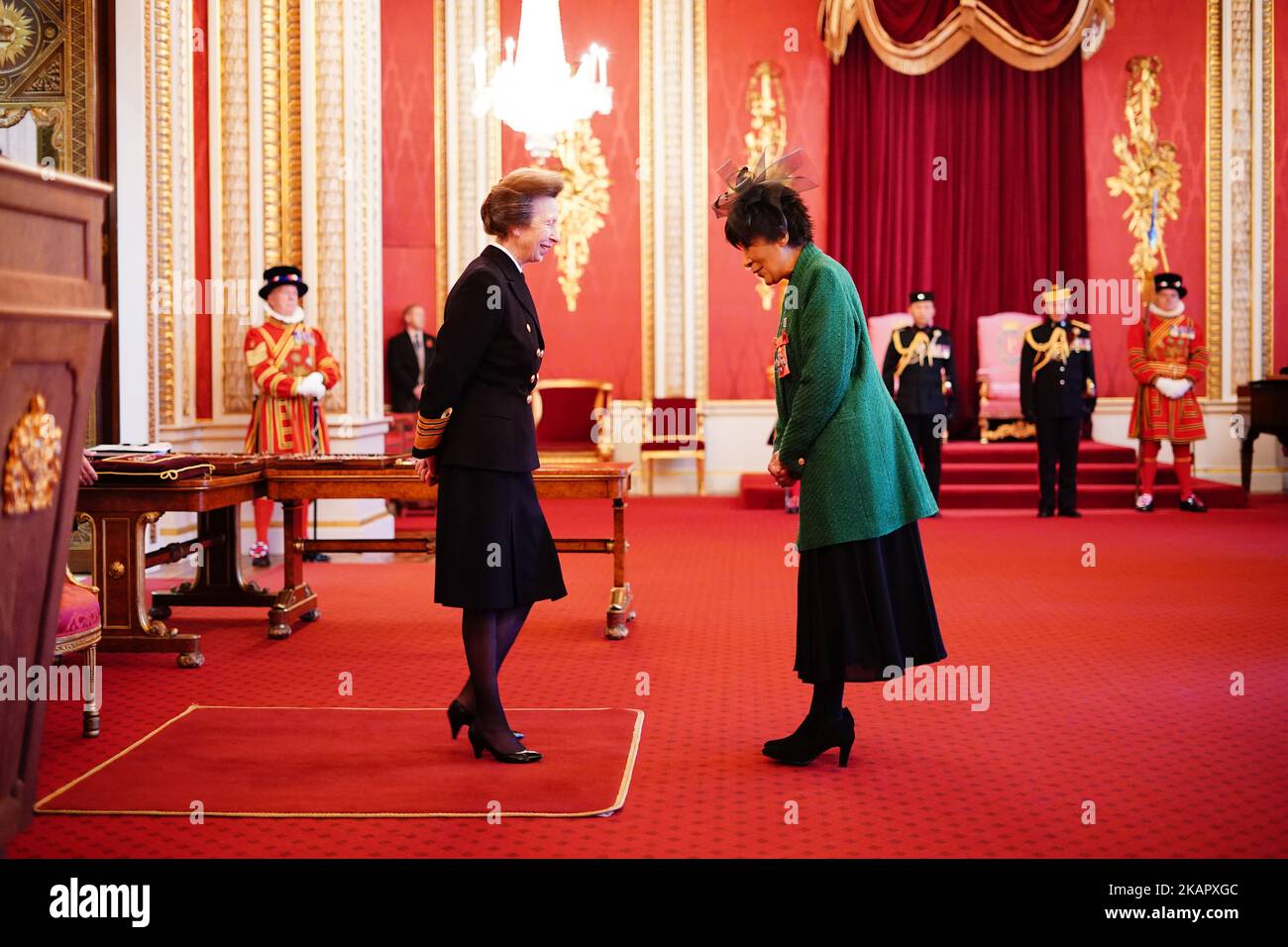 Presenter and Broadcaster Moira Stuart is made a CBE (Commander of the ...