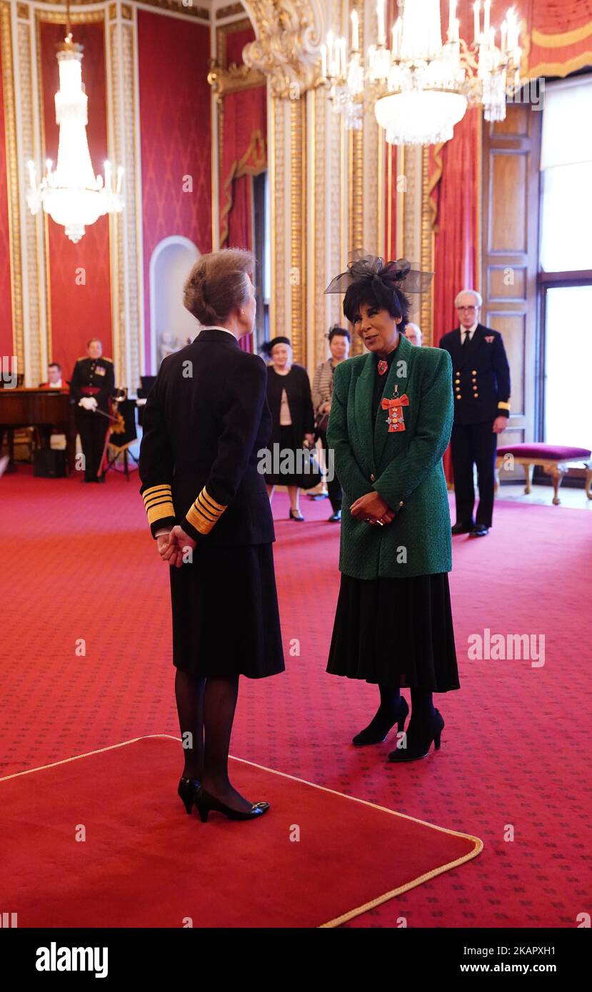 Presenter and Broadcaster Moira Stuart is made a CBE (Commander of the ...