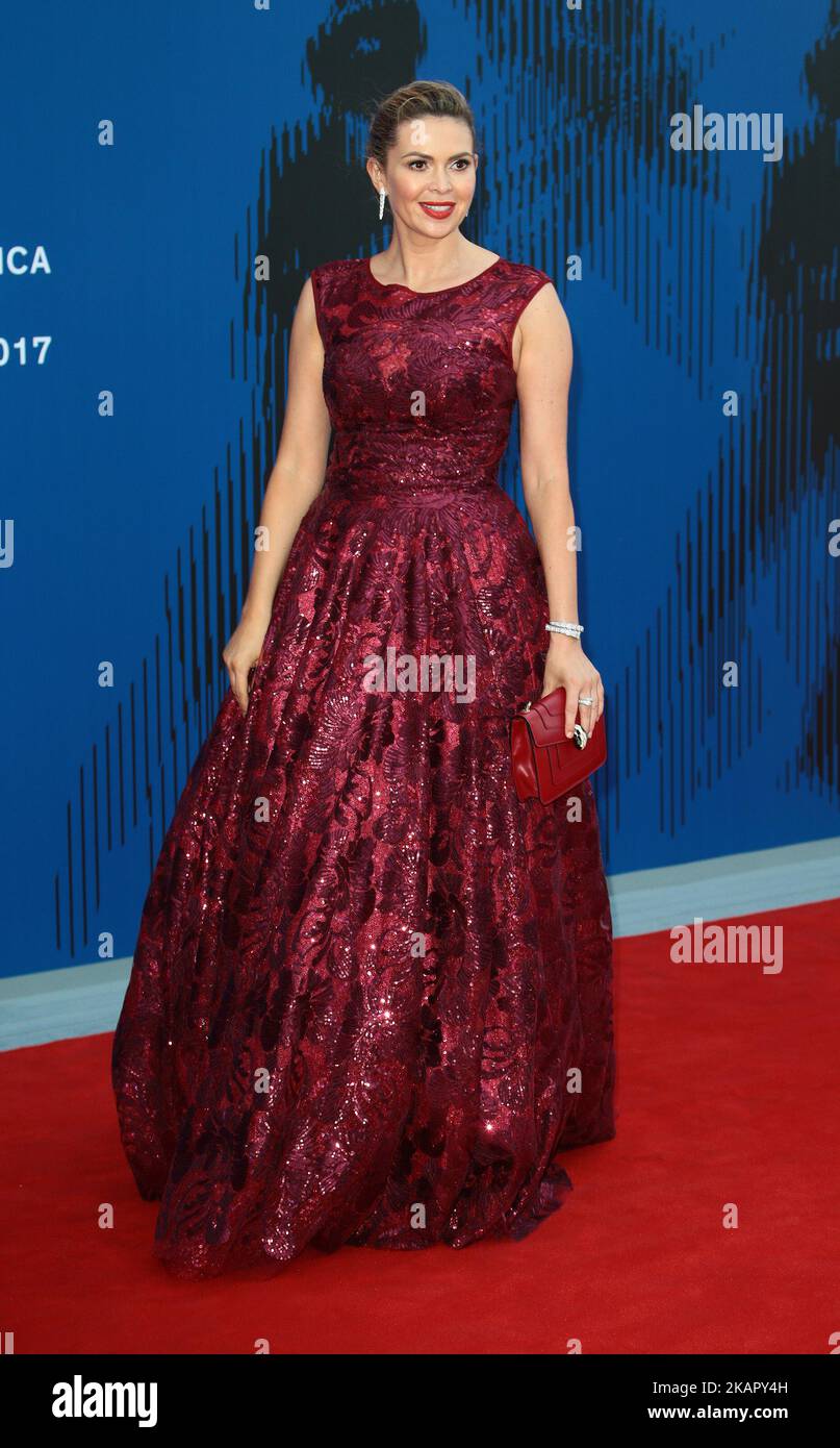 Venice, Italy. 01 September, 2017. Carly Steel attends the Franca ...