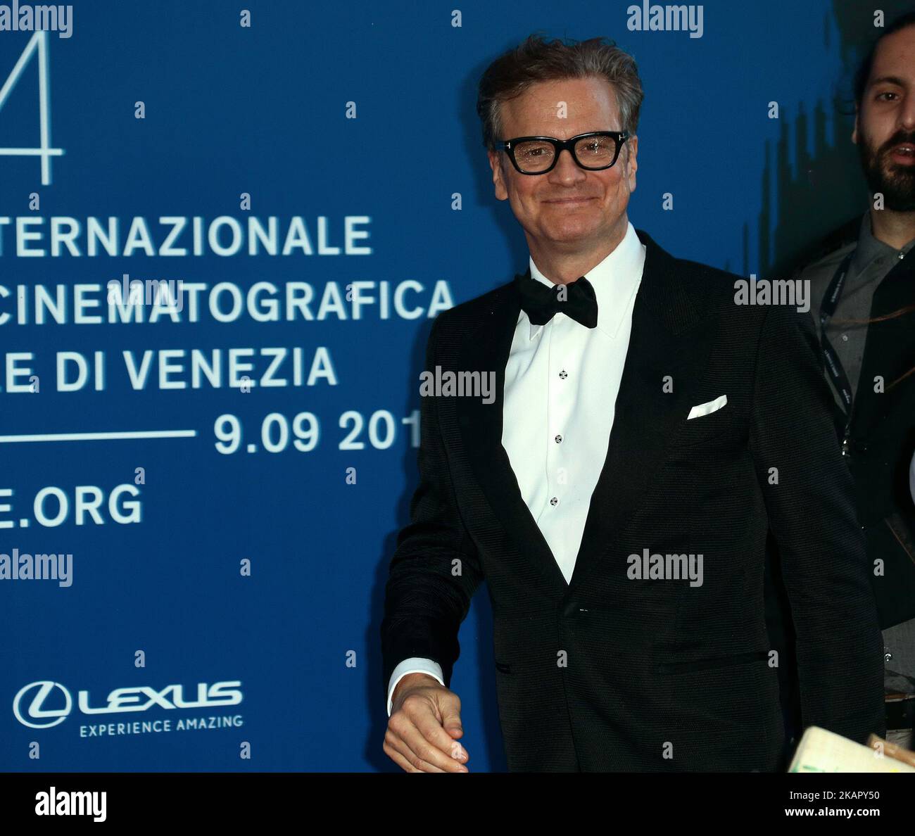 Colin Firth attends the Franca Sozzanzi Award during the 74th Venice ...