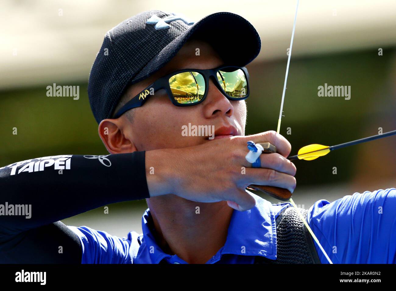 Chun-Heng Wei (TPE) during Hyundai Archery World Cup Recurve men Final ...